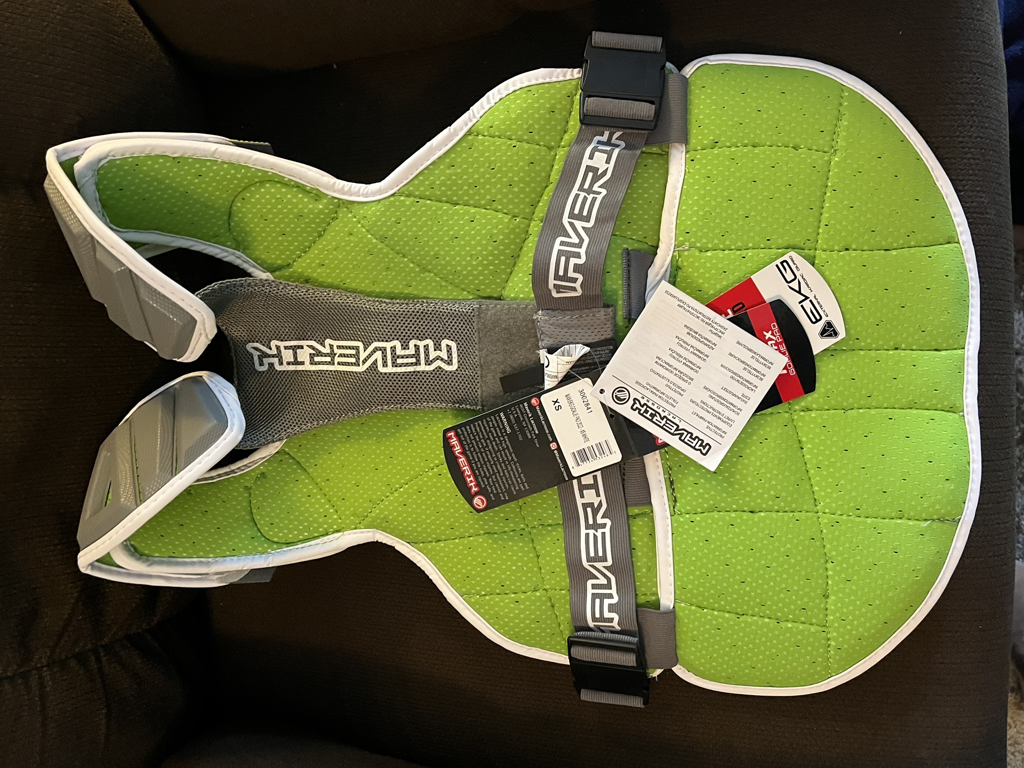 New lacrosse goalie chest protector . Meets NOCSAE standards | SidelineSwap