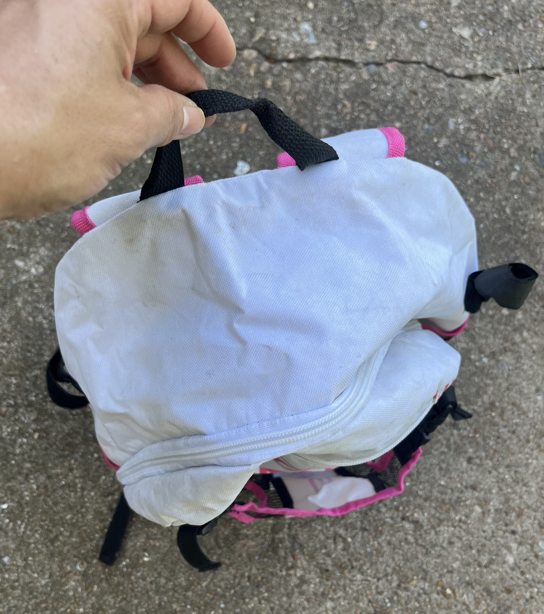 White Used Girls Small / Medium Rawlings Storm Backpacks & Bags ...