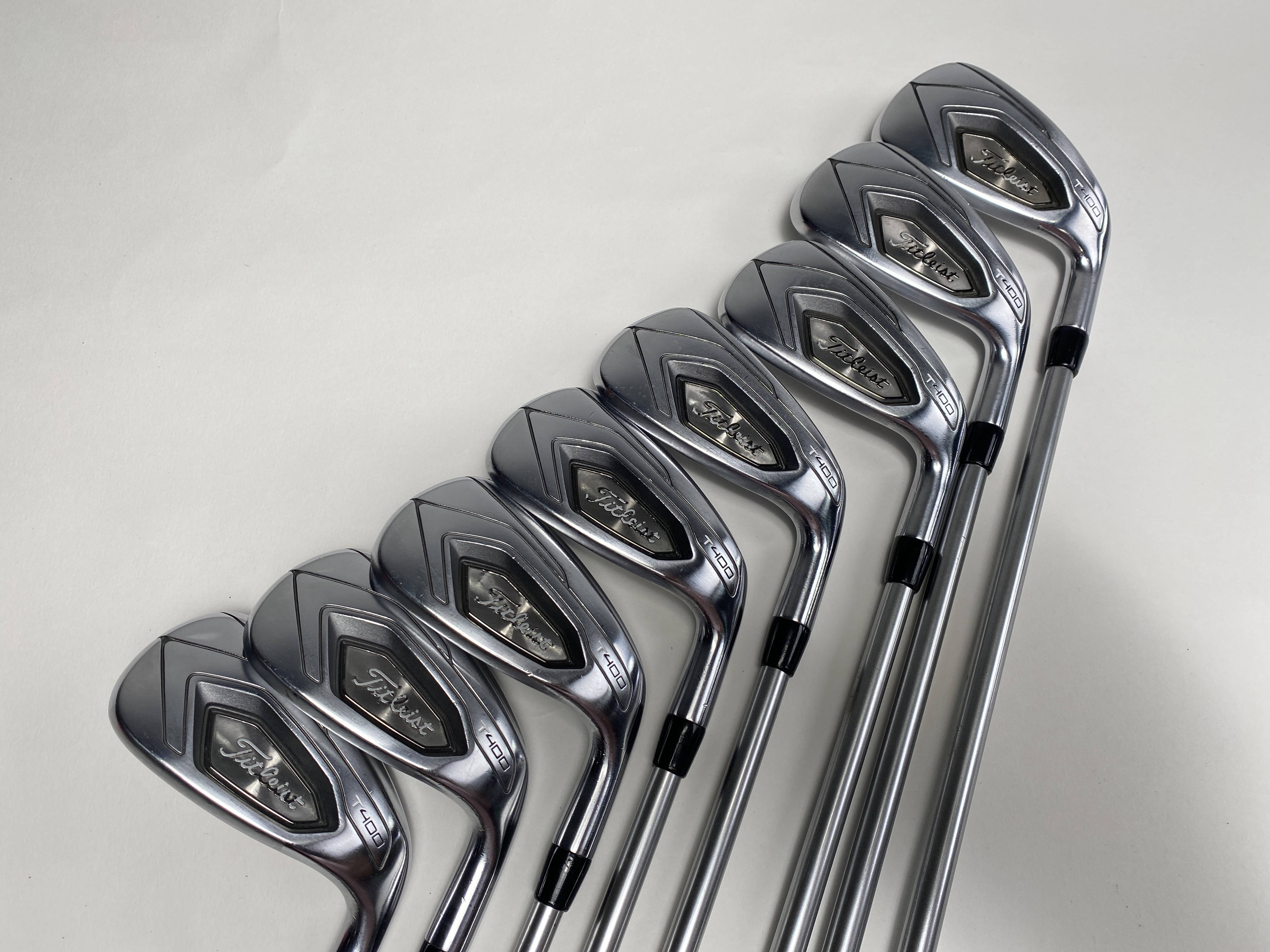 Titleist T400 Iron Set 5-PW+AW+GW Mitsubishi Chemical Fubuki MV Series Reg RH | SidelineSwap