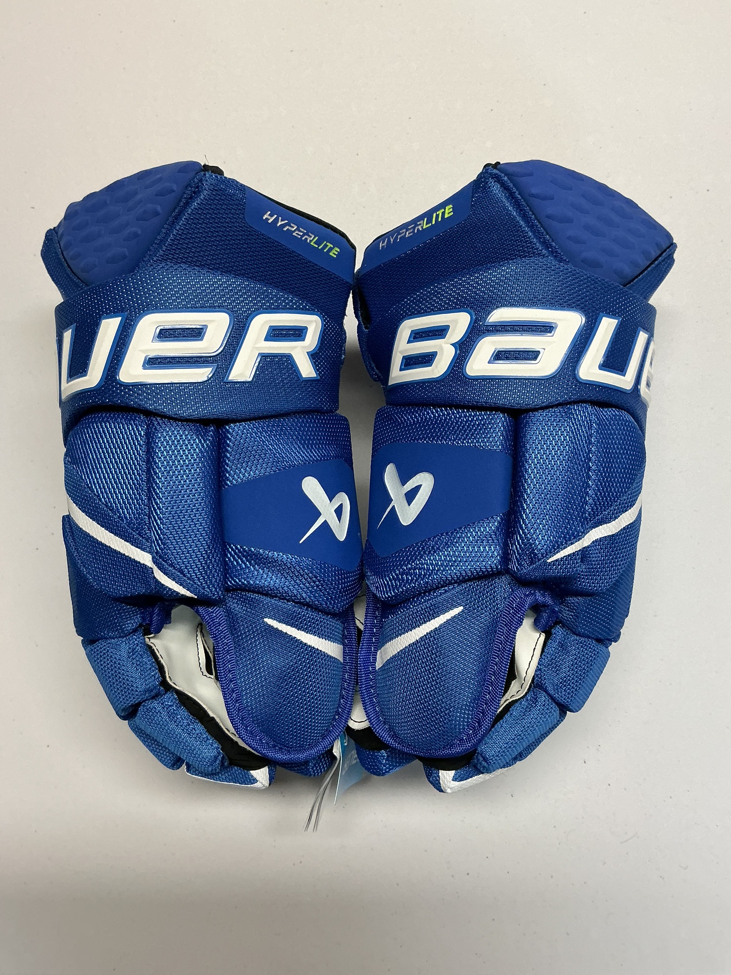 Bauer Vapor Hyperlite Pro Team Gloves 14” Light Blue | SidelineSwap