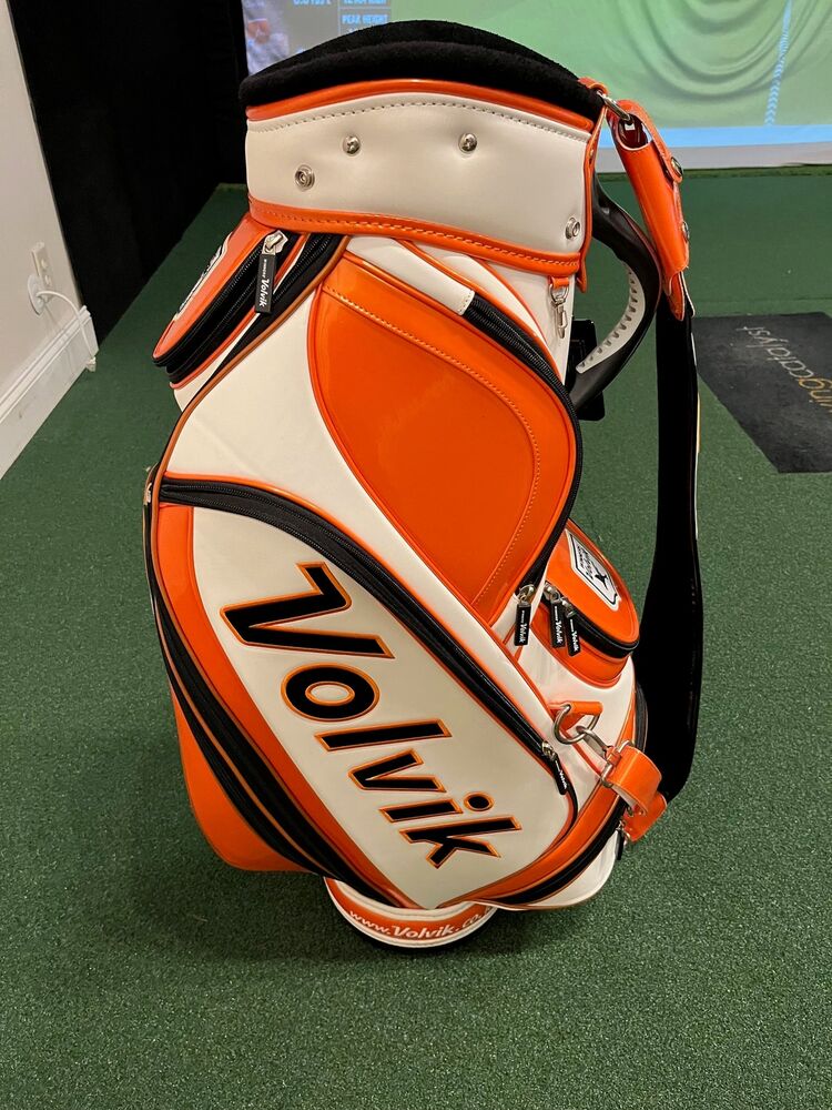 Volvik Orange 6 Way Staff Bag- Used | SidelineSwap