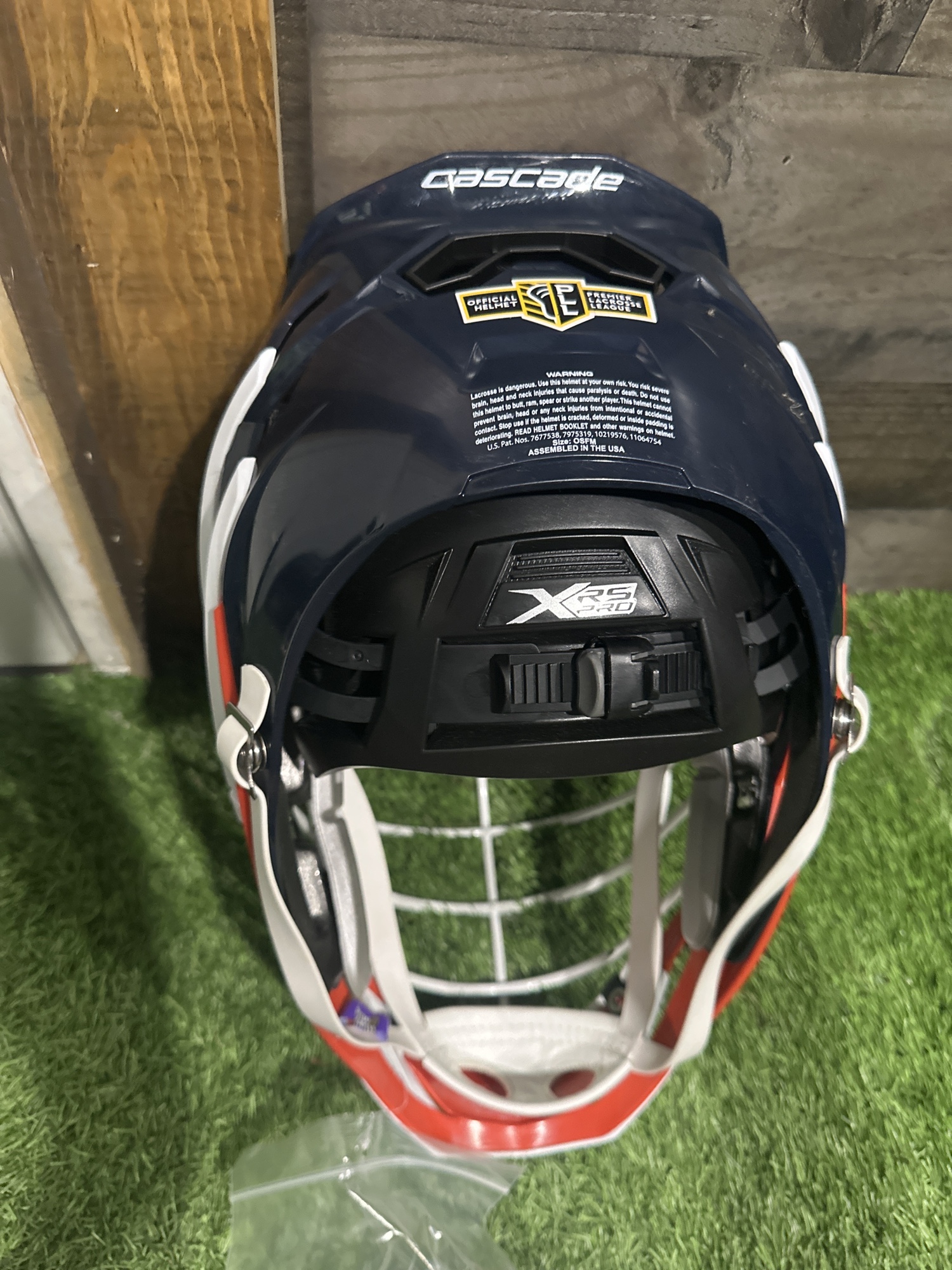 Blue and orange XRS Pro helmet | SidelineSwap