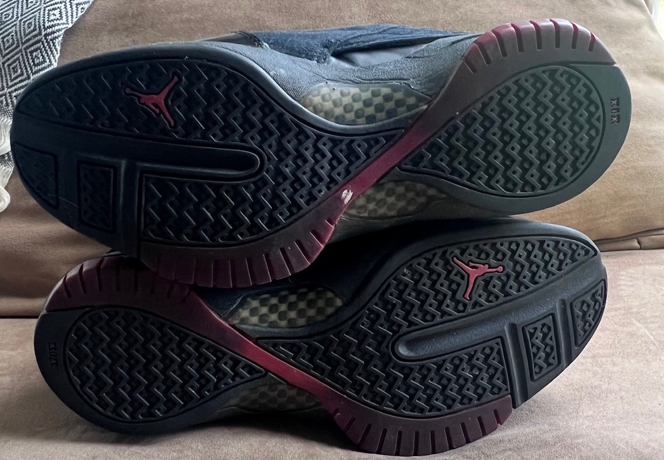 OG Jordan XIX (19) Used Size 11 Air Jordan Shoes Black Red | SidelineSwap