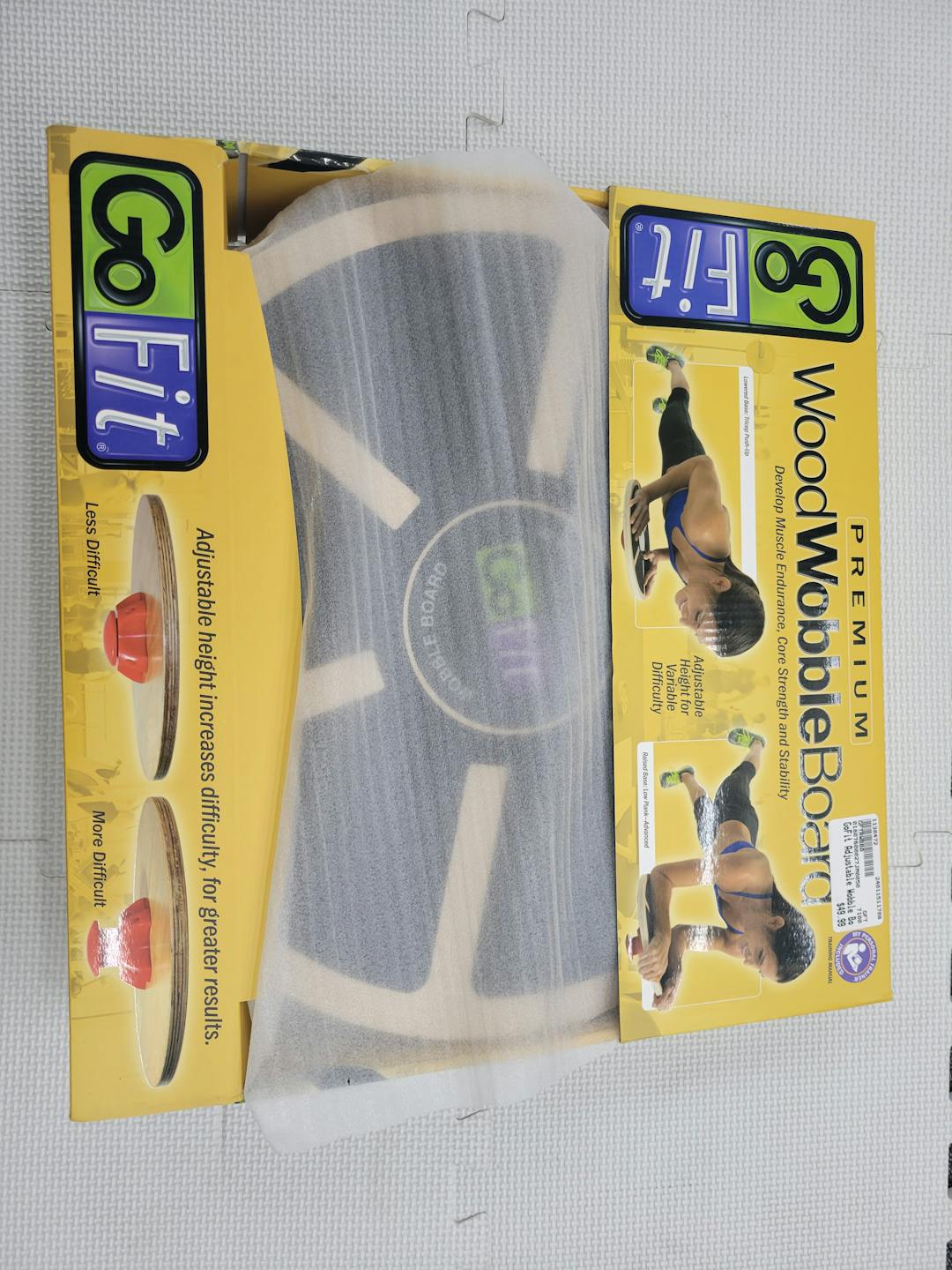 New Gofit Adjustable Wobble Board | SidelineSwap