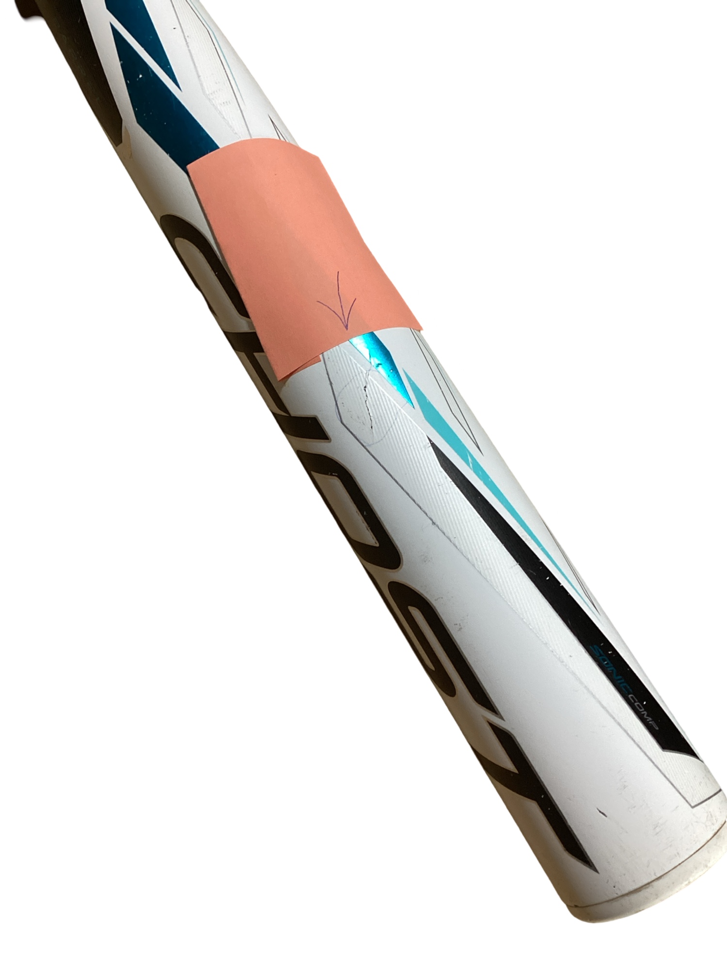 EASTON GHOST DOUBLE BARREL 33" 23oz (-10) FASTPITCH SOFTBALL BAT-crack ...