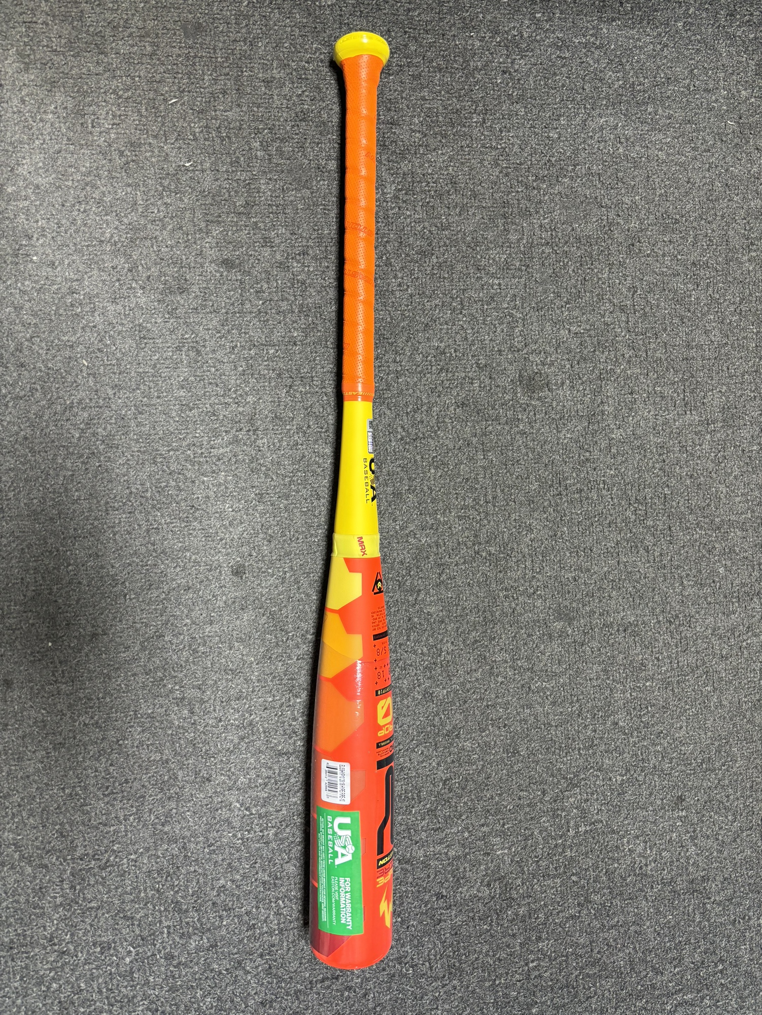 New 2025 Easton USABat Certified (-10) 20 oz 30" Hype Fire Bat ...