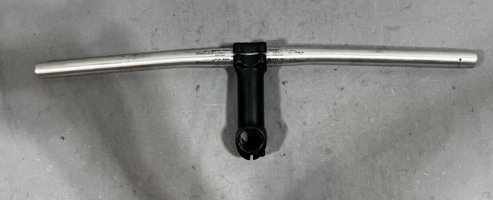 Vintage 1990s Spectre Wonderbar 565mm Aluminum Flat Handlebar Black ...