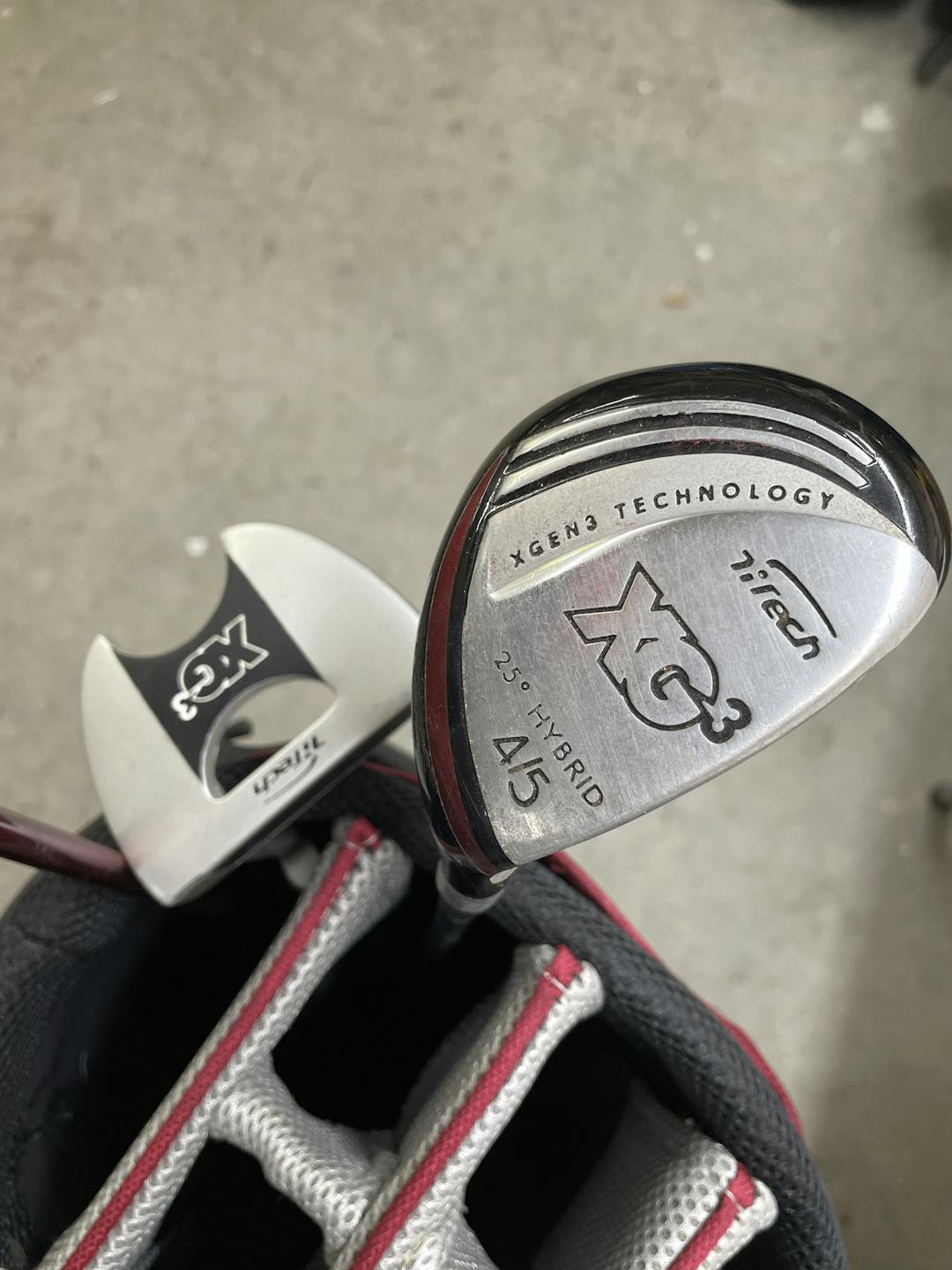 Used Titech Xg3 10 Piece Regular Flex Steel Shaft Men's Club Sets ...