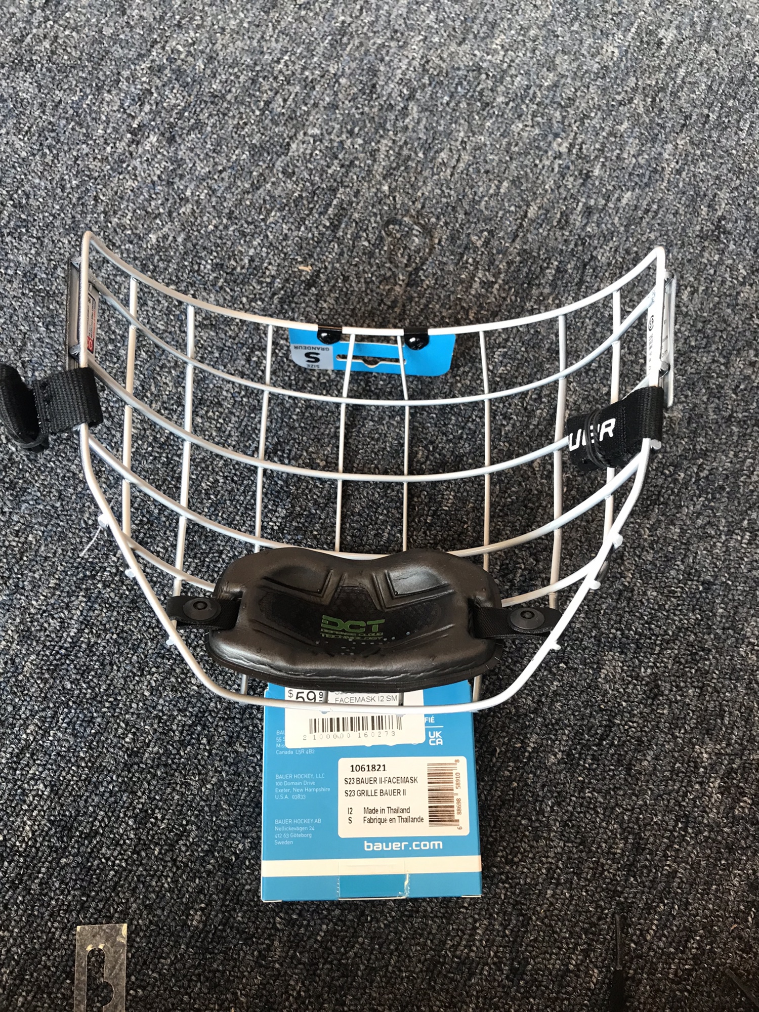 New Small Bauer Full Cage Profile II Facemask | SidelineSwap