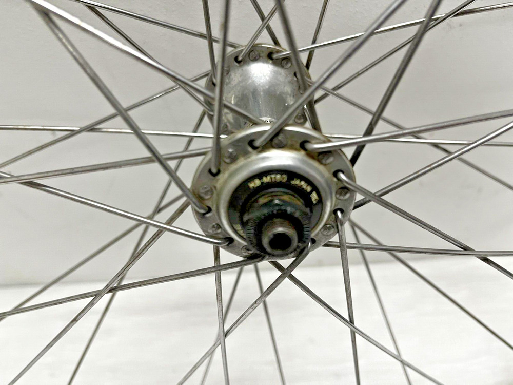 Vintage 1980s Araya RM-20 6-Speed Spoke 26" Mtn Bike Wheelset Deore ...