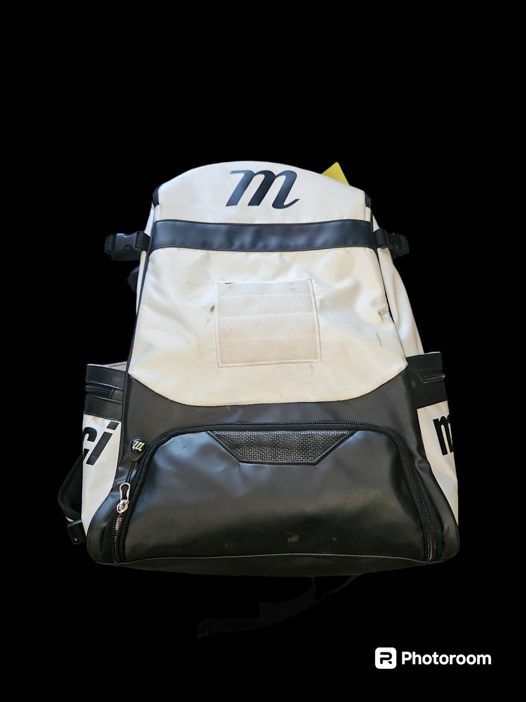 Used Marucci B W Backpack Baseball And Softball Equipment Bags ...