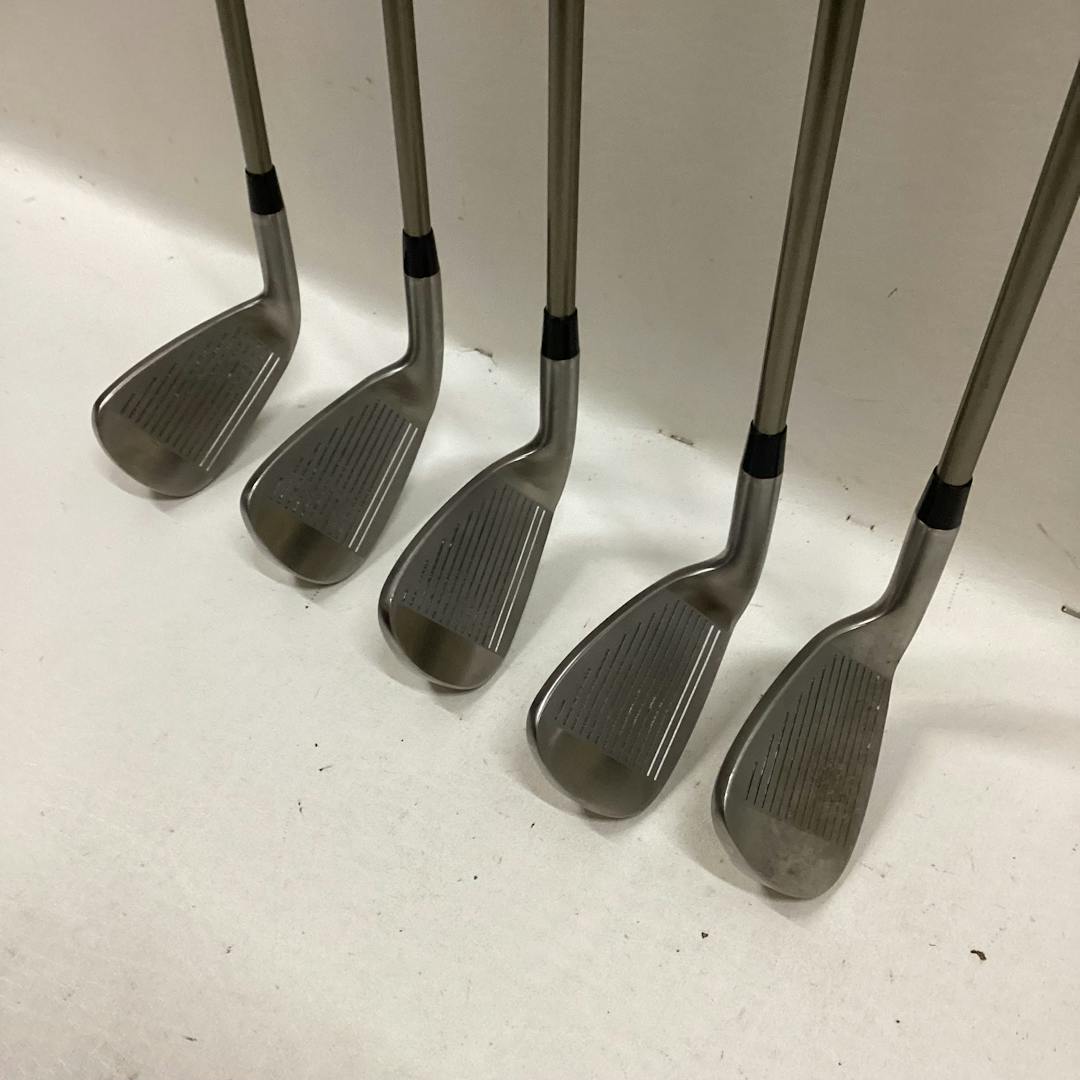 Used Trg Pron Mx Steel 6i-pw Regular Flex Graphite Shaft Iron Sets ...