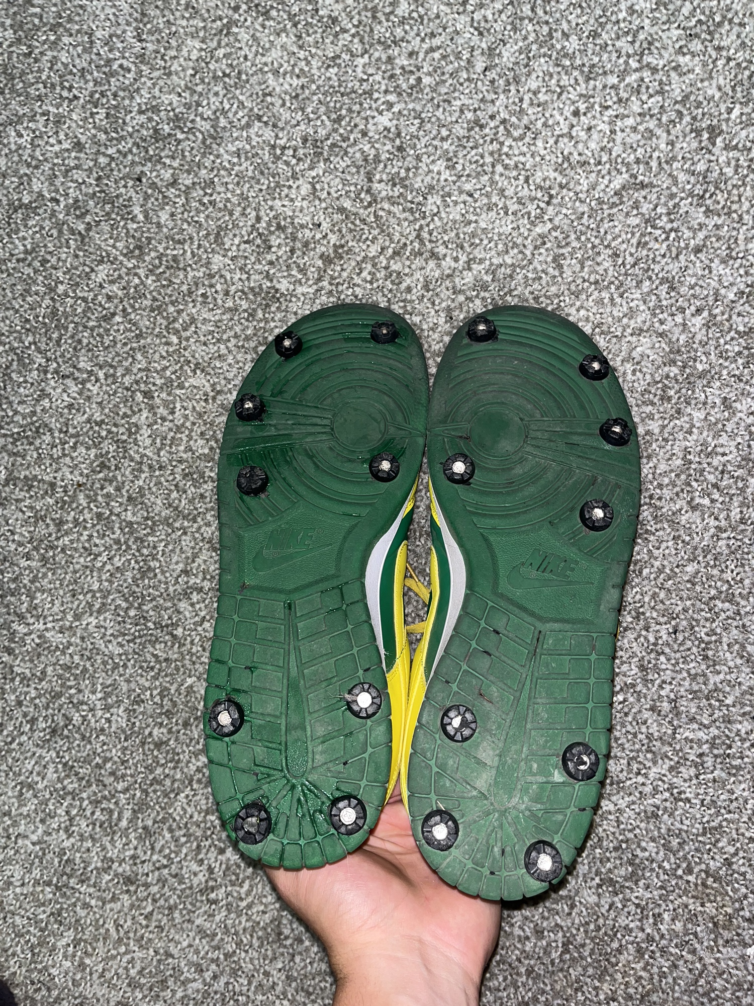 Custom Brazil Nike Dunk Baseball Cleats | SidelineSwap