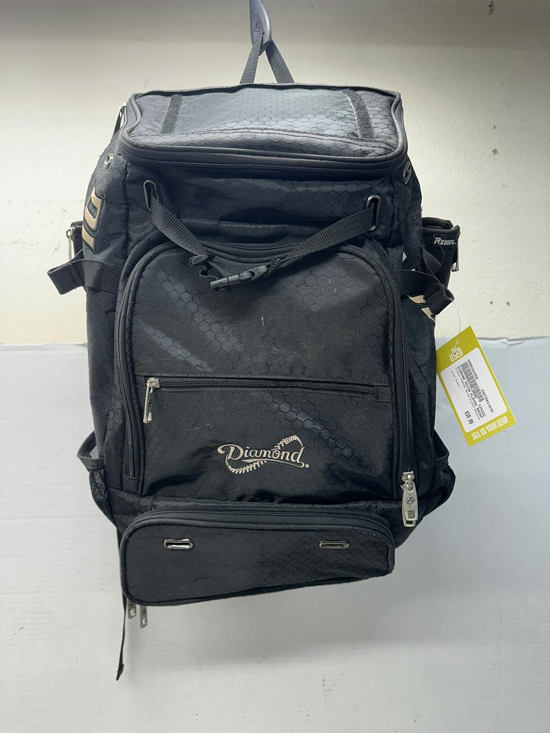 Used Diamond Diamond Reign Player Backpack Baseball And Softball ...