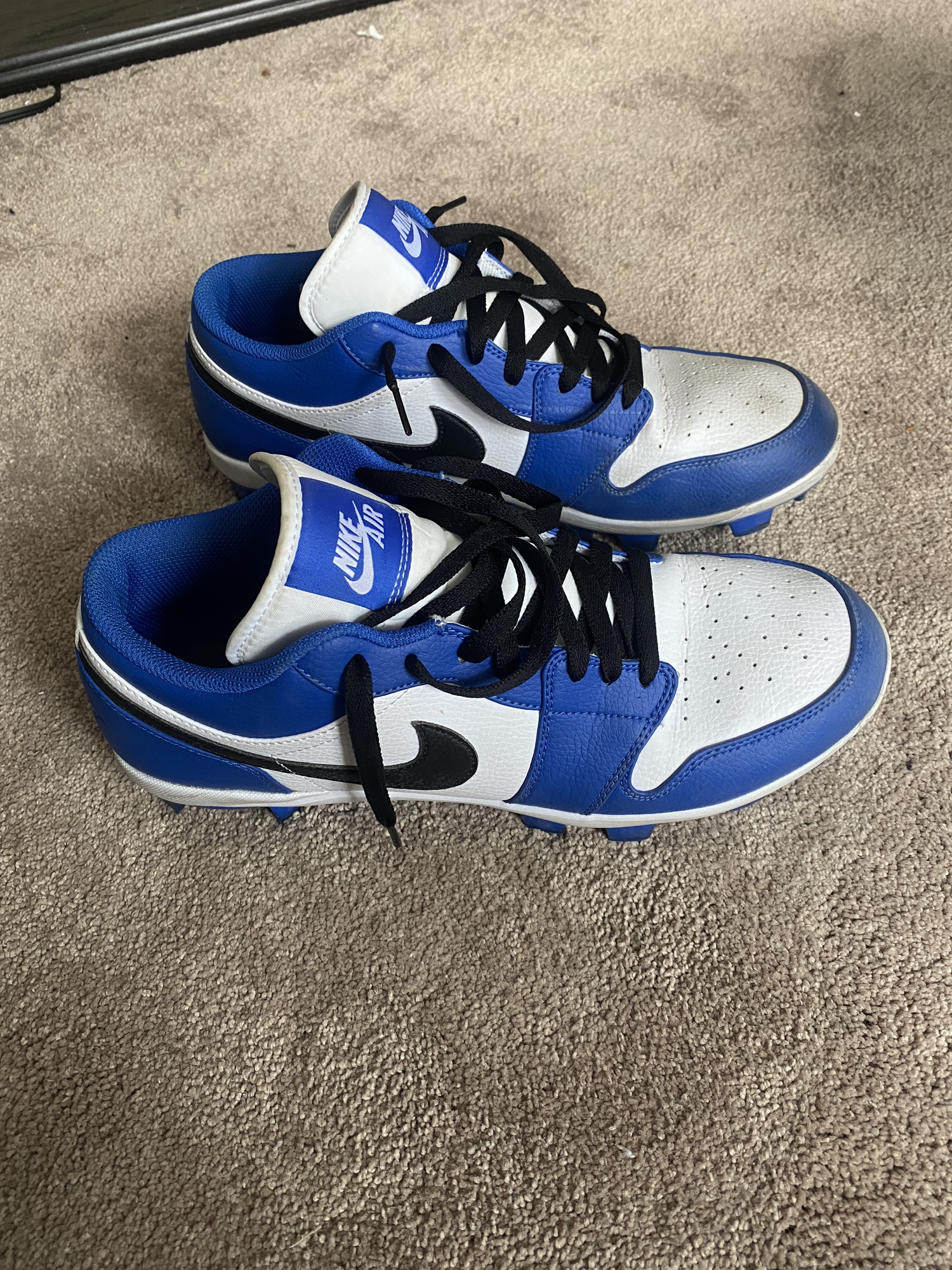 Used Men's Air Jordan Retro 1 Low Turf Cleats | SidelineSwap