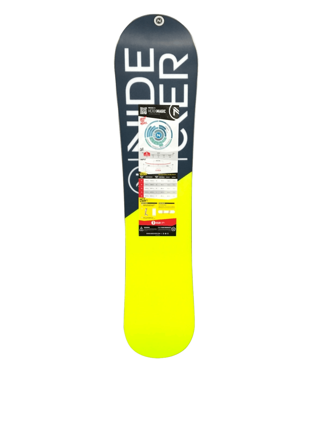 New Nidecker Micron Magic 110 Cm Boys' Snowboard Combo | SidelineSwap