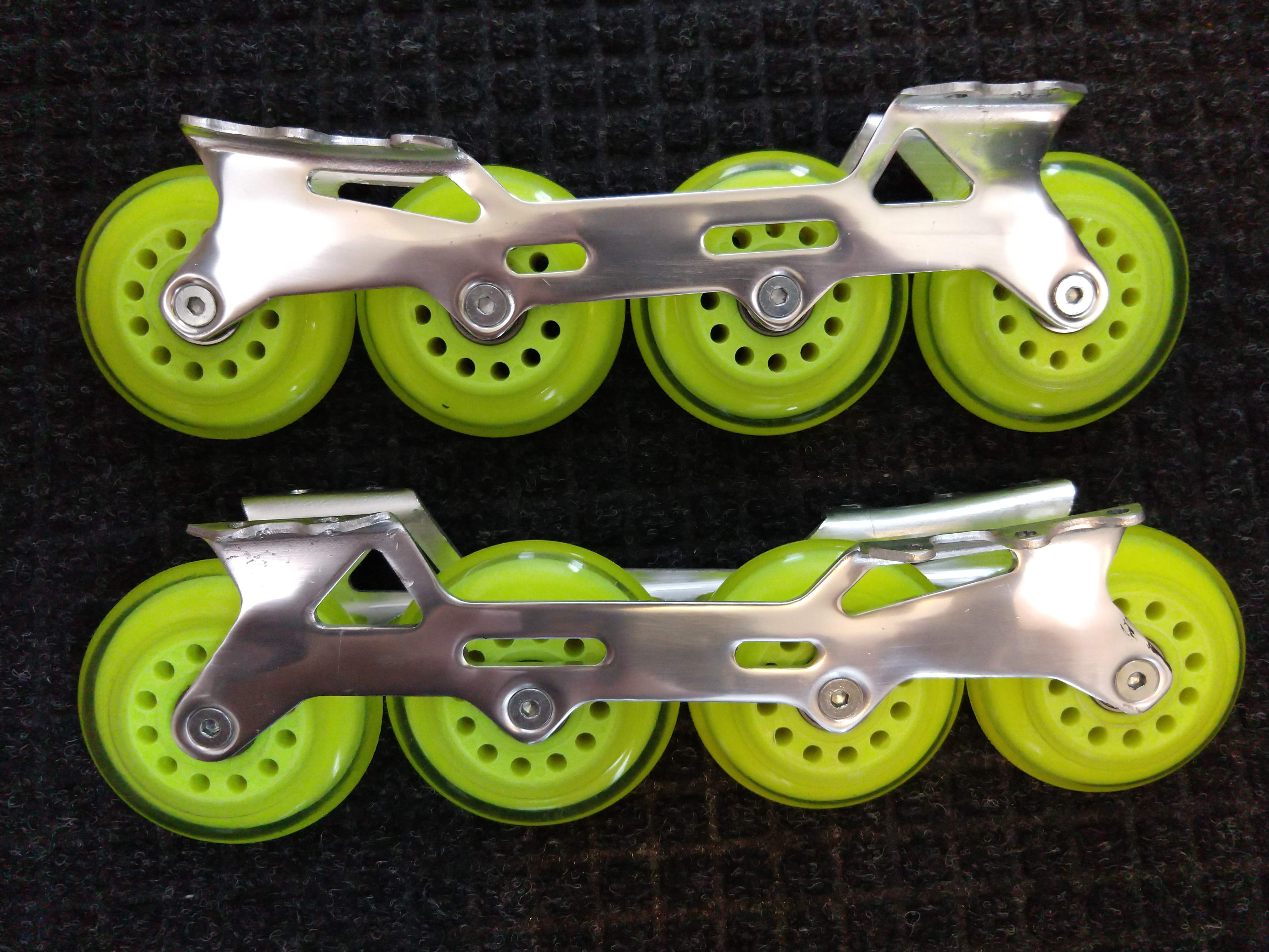 New Medium Bauer Hi-Lo Chassis w/ Abec 9 bearings & Labeda Union wheels ...