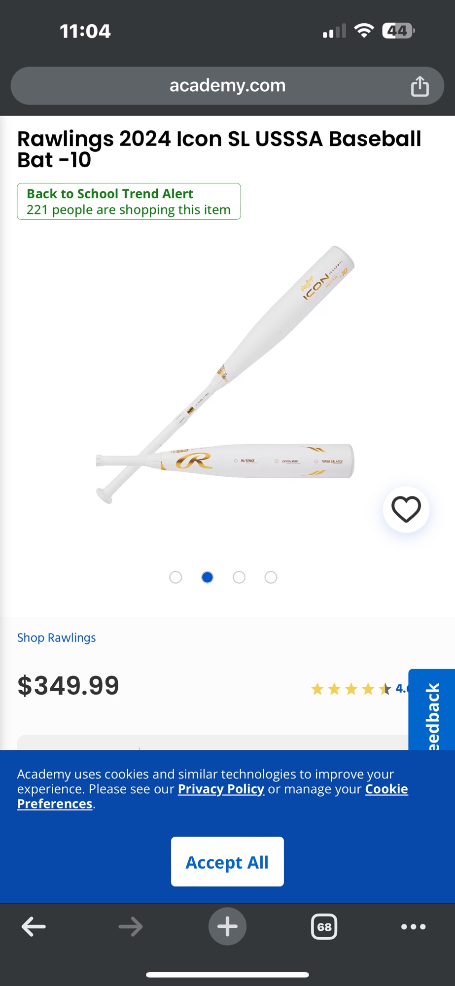 2024 Rawlings Icon | SidelineSwap