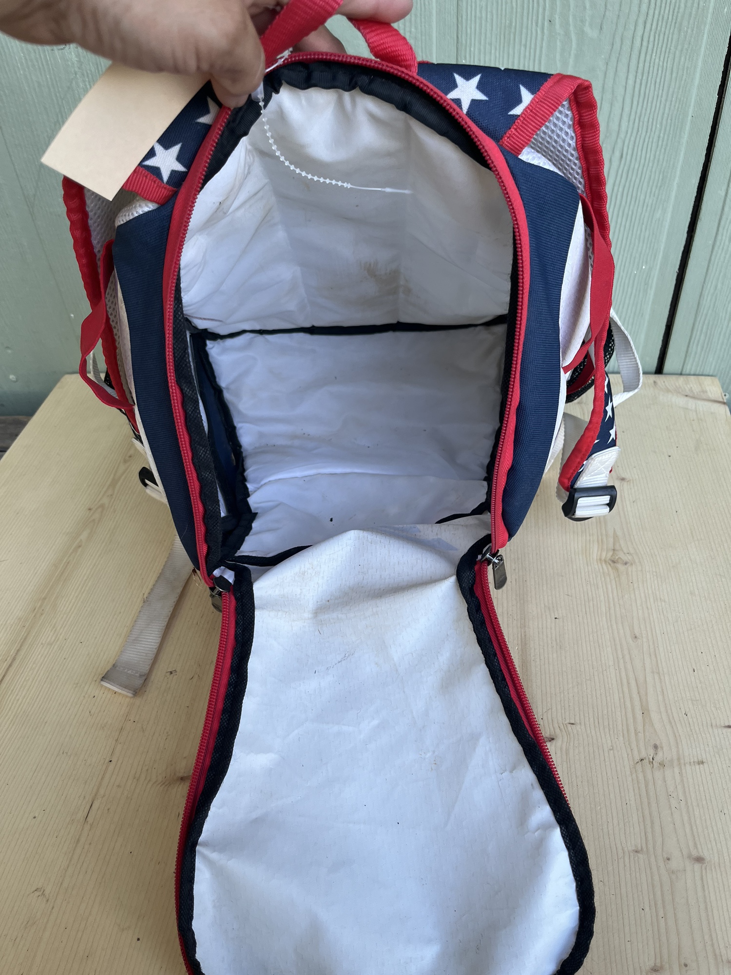 White Used Kids Unisex Small / Medium Easton Backpacks & Bags Backpack ...