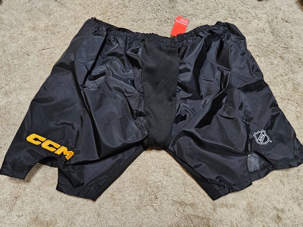 PENGUINS 2023 CCM Winter Classic Black GOALIE CUT Pro Hockey Pant ...