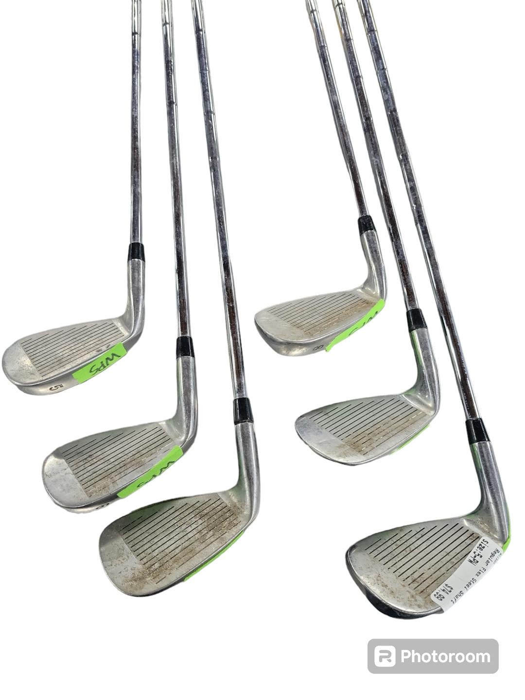 Used Wilson Pro Staff 5i-pw Regular Flex Steel Shaft Iron Sets ...