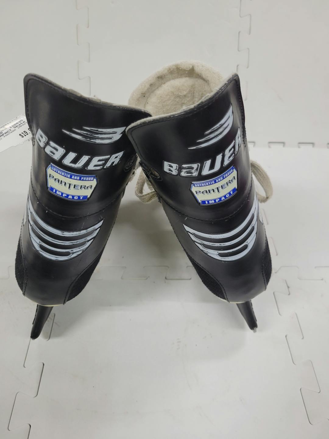 Used Bauer Pantera Impact Junior 04 Ice Hockey Skates | SidelineSwap