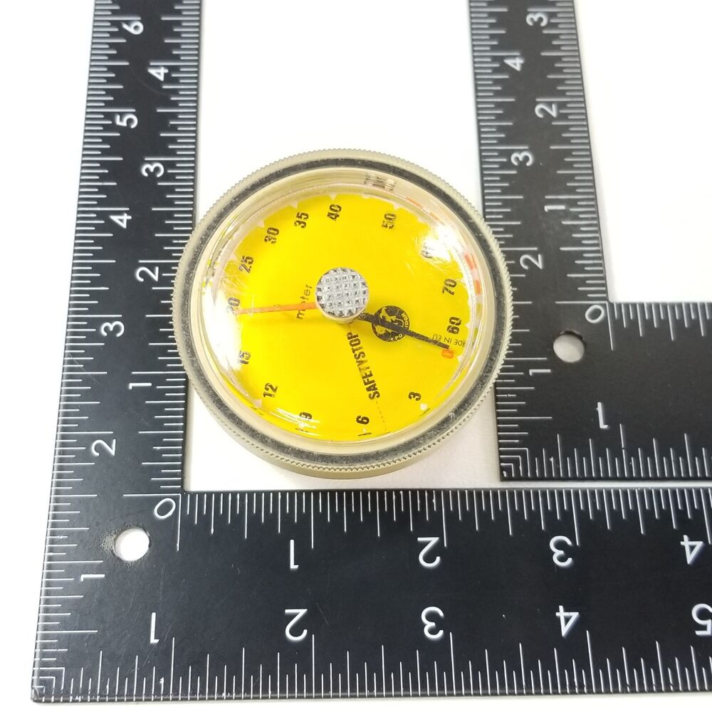 Poseidon 80 Meter Metric Depth Gauge Scuba Dive Puck Module Max Depth ...