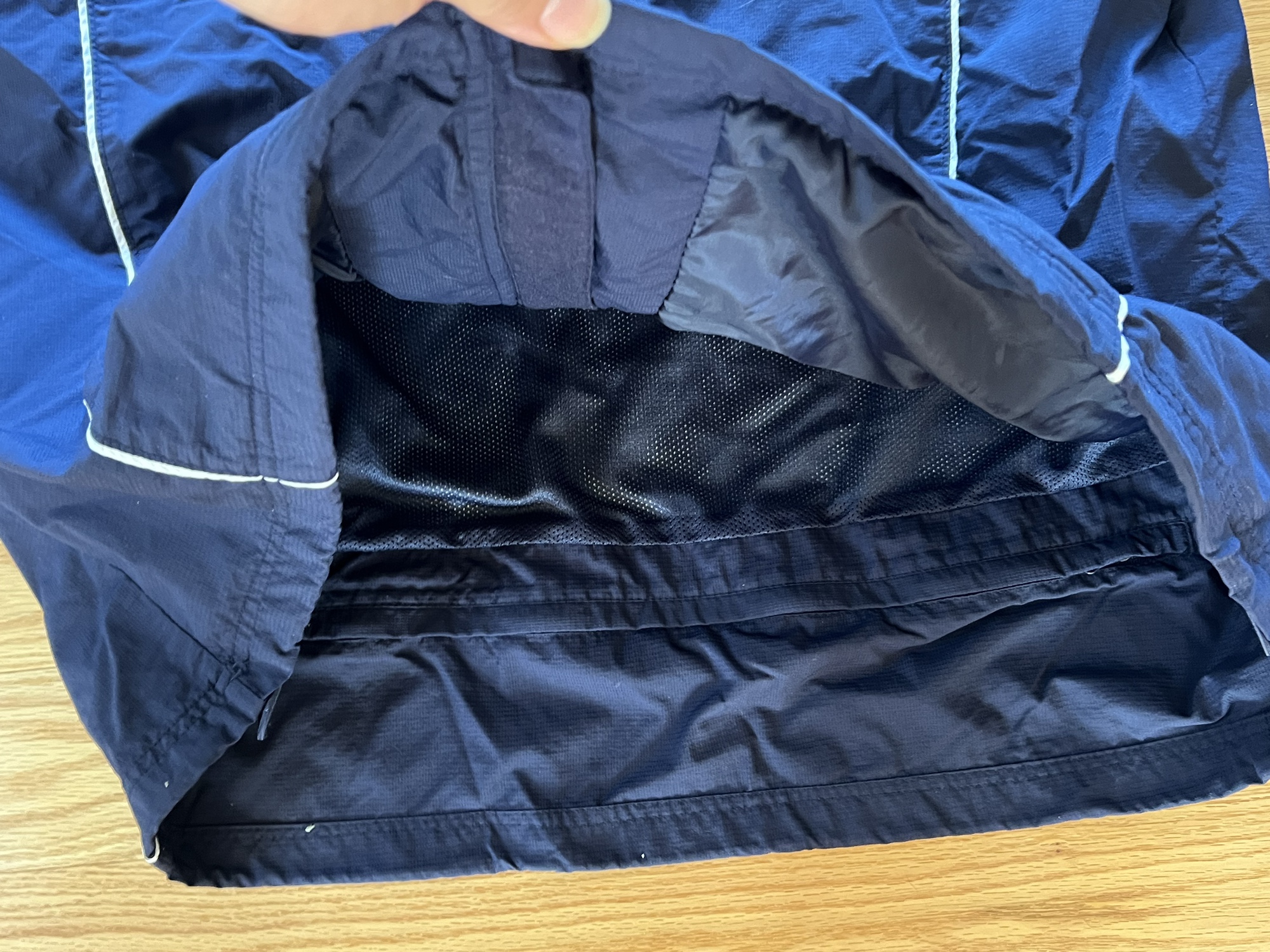 Nike Bauer Lightweight Windbreaker Jacket Navy XL Vintage | SidelineSwap