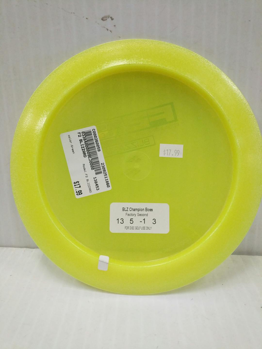Used F2 Blizzard Disc Golf Drivers | SidelineSwap