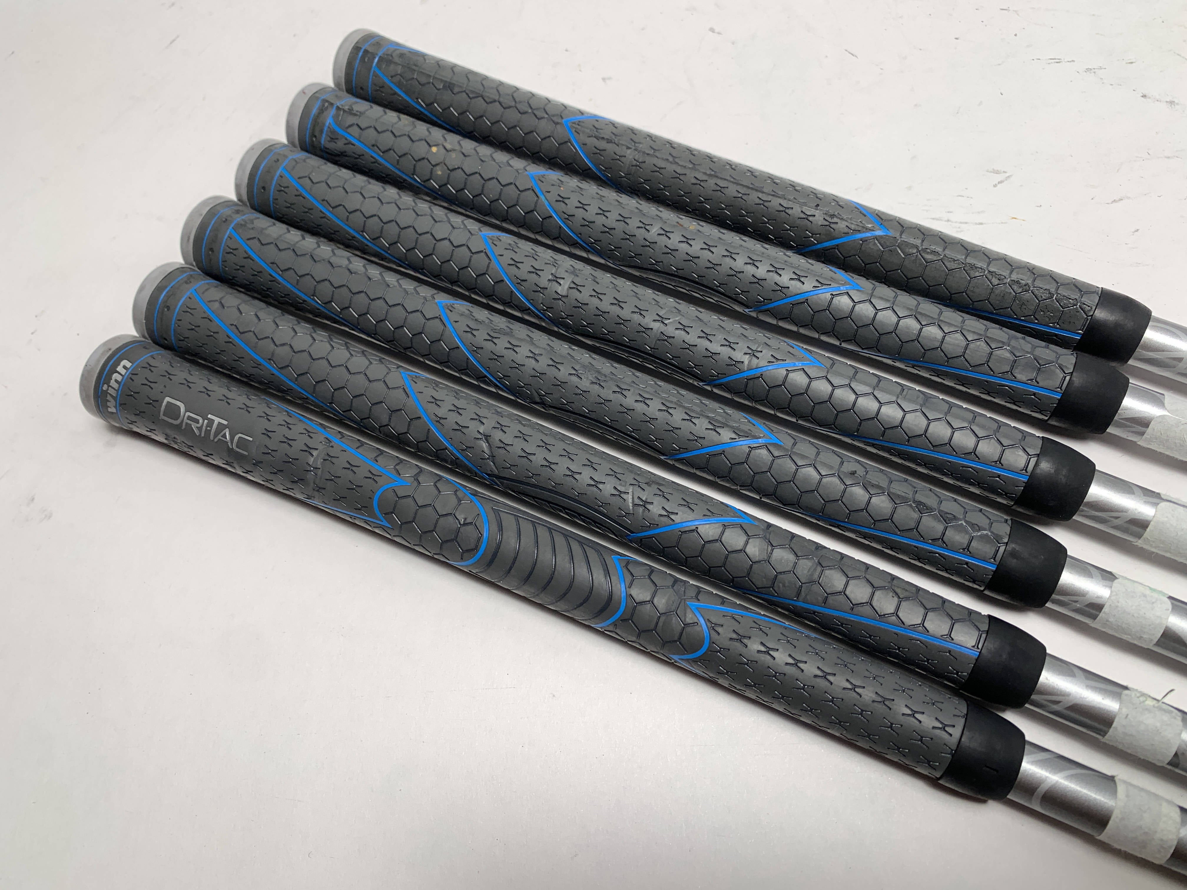 Callaway 2006 Big Bertha Iron Set 5-9+SW 55g Ladies RH Undersize Grips ...