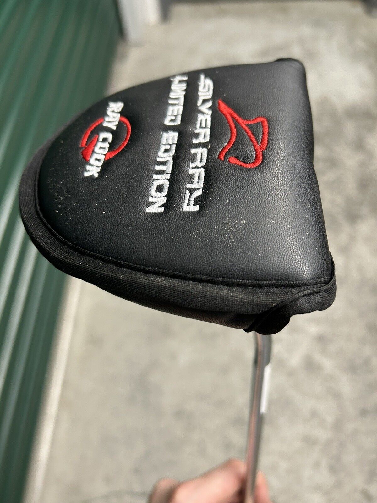 Ray Cook Silver Ray SR400 Putter Right Handed Red Includes Cover NEW 35 ...